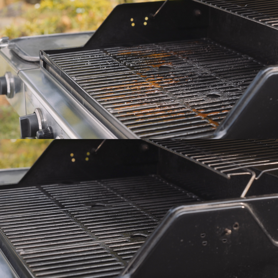 Black Grillbot BBQ Grill Bundle - Automatic Grill Cleaner
